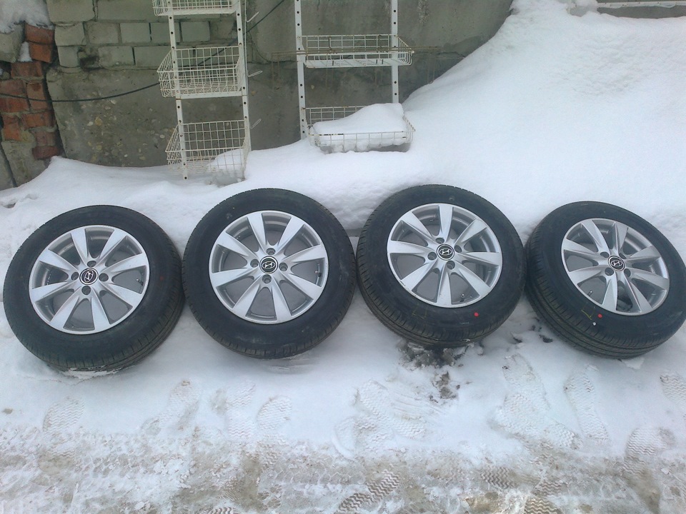 K&K КС581 (15_Solaris) 6x15/4x100 D54.1 ET48 — Hyundai Solaris (1G), 1 ...