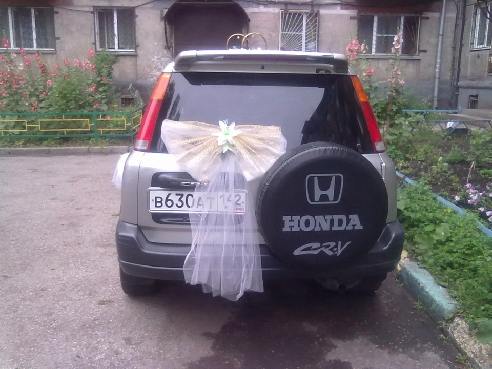 Свадьба — Honda CR-V (RD1/RD2), 2 л, 1996 года | покатушки | DRIVE2