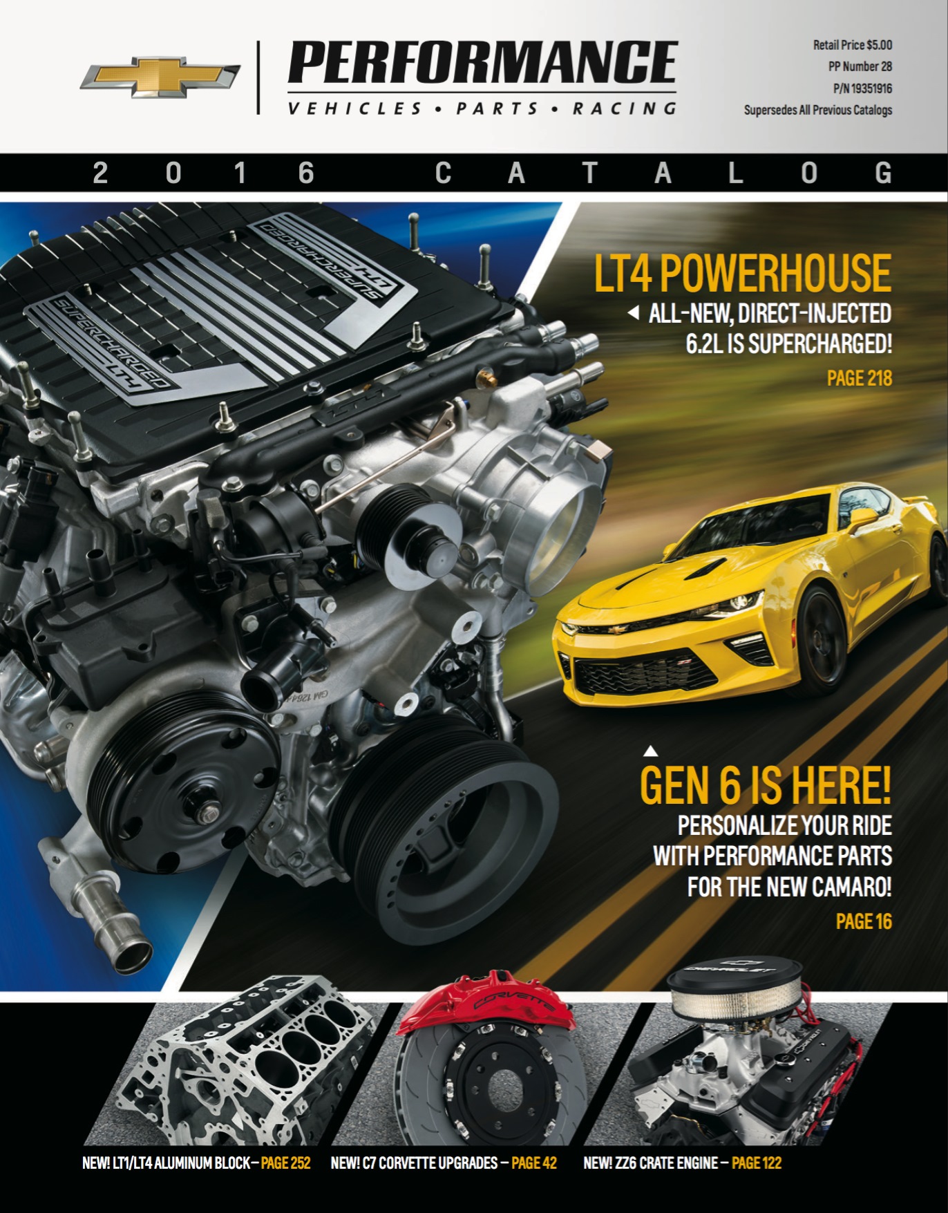 Chevrolet Performance Parts Catalog 2016 — DRIVE2