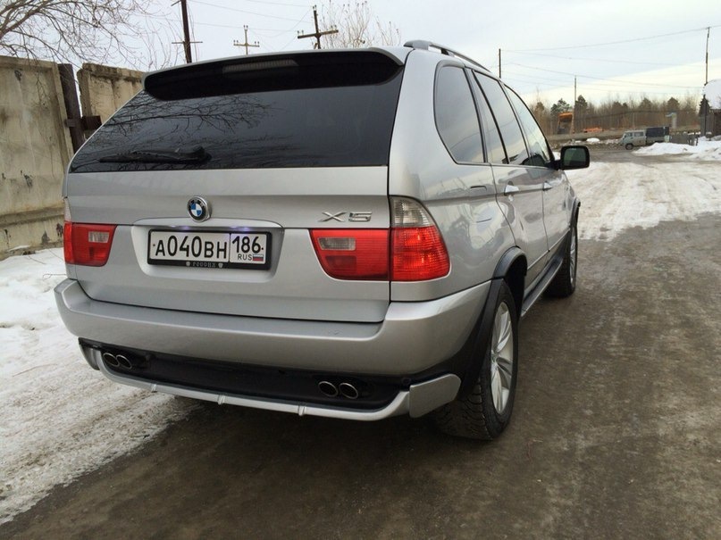 Икс5 Анвара, в нашем обвесе фото — BMW X5 (E53), 4,4 л, 1999 года | тюнинг | DRIVE2