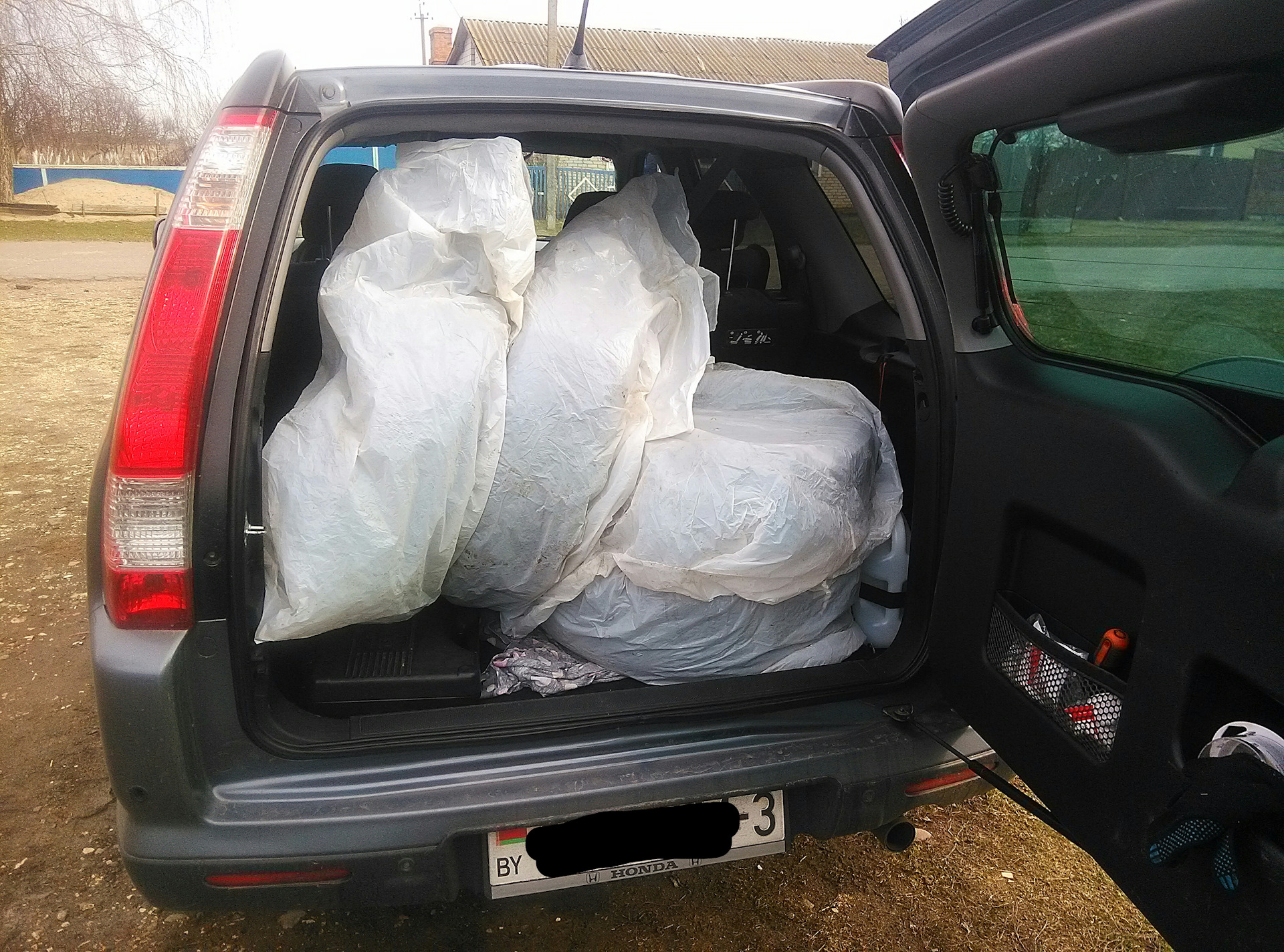 переобулся на лото — Honda CR-V (RD4/RD5/RD6/RD7), 2 л, 2006 года ...