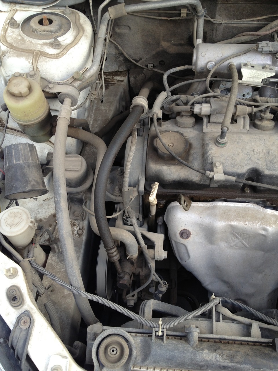 Шланг ГУР — Mitsubishi Lancer IX, 1,3 л, 2007 года | визит на сервис ...