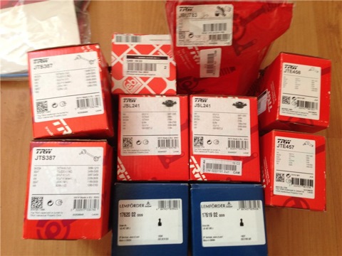 JSL241 Ремкомплект, опора стойки амортизатора для SEAT, VW, SKODA, AUDI ...