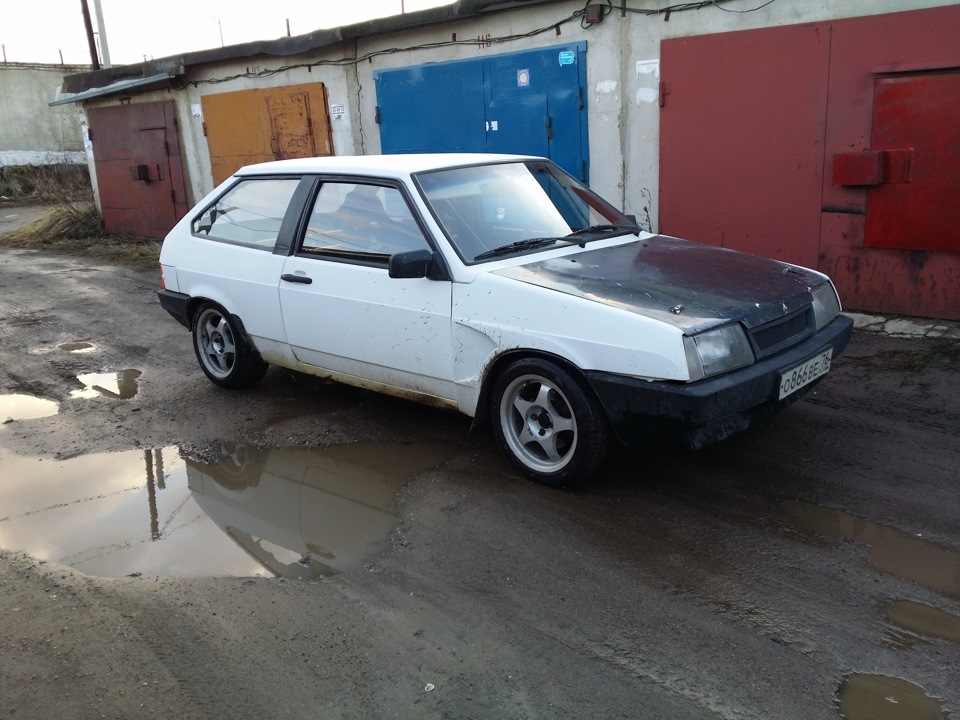 Классический вид. — Lada 2108, 1,5 л, 1996 года | колёсные диски | DRIVE2