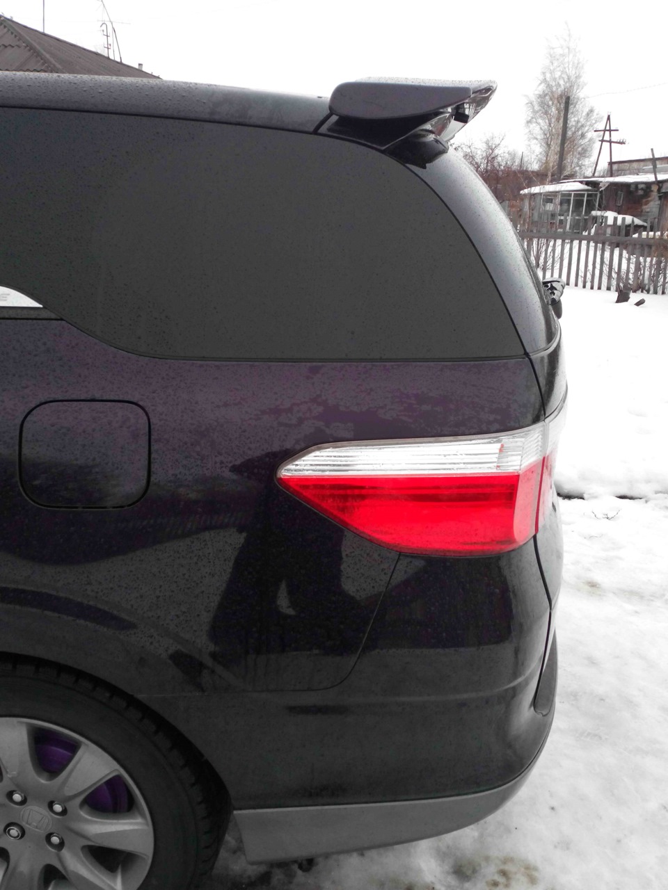 [[ Спойлер MUGEN ]] — Honda Airwave, 1,5 л, 2006 года | тюнинг | DRIVE2