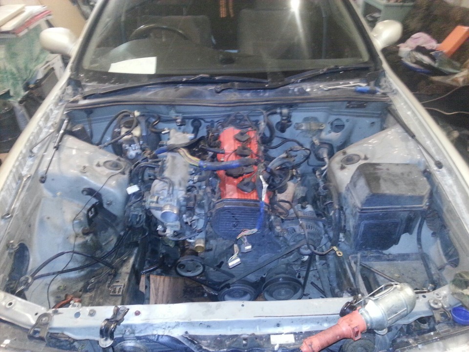 SWAP 5S-FE НА 1JZ-GE (день первый) — Toyota Cresta (90), 2,5 л, 1994 года | тюнинг | DRIVE2