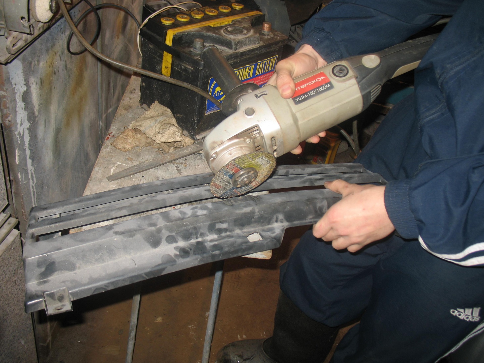 Решетка в стиле ADIDAS \\\ — Lada 2109, 1,5 л, 2000 года | аксессуары ...