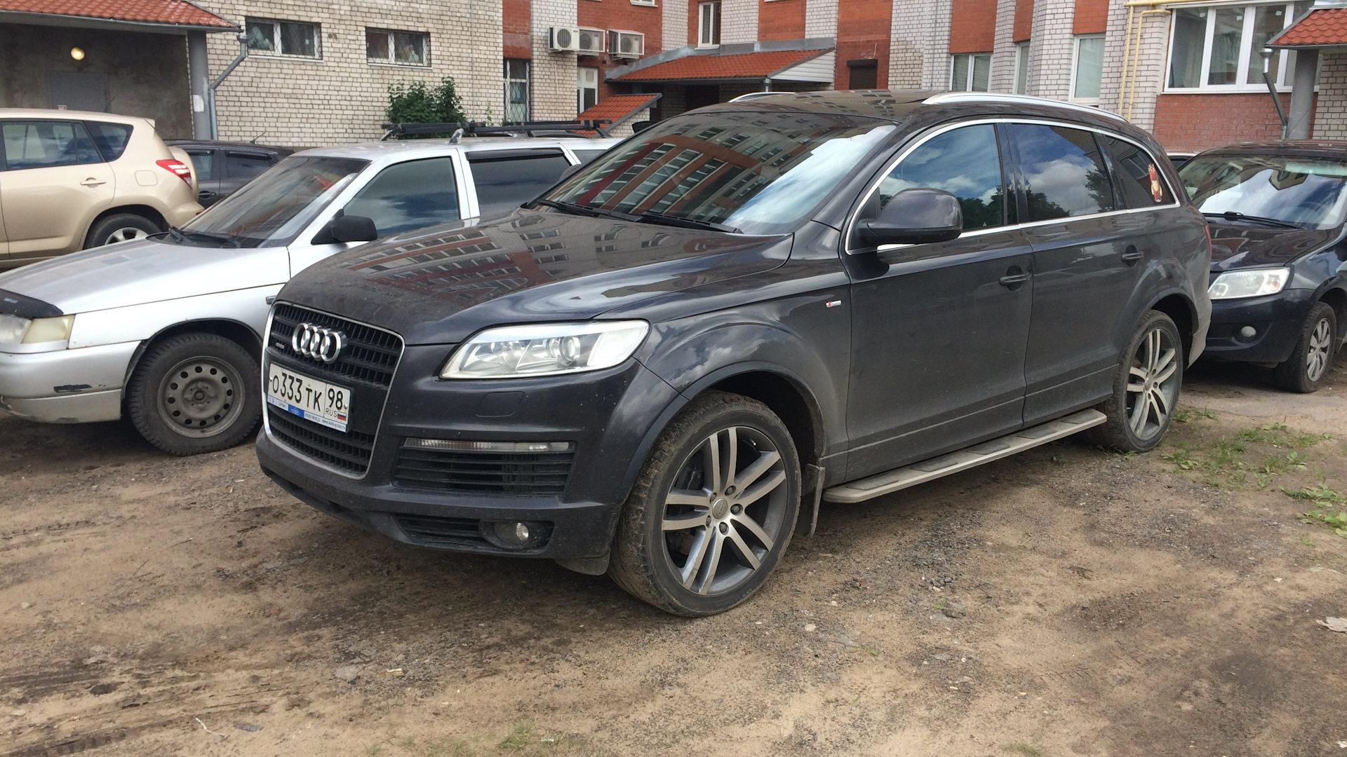 Audi Q7 (1G) 4.2 дизельный 2008 | V8 biturbo Ксюха на DRIVE2