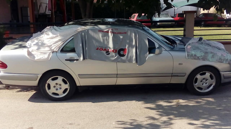 Rear bonnet fog lights converted to 5w/21w light/stop lights — Mercedes ...