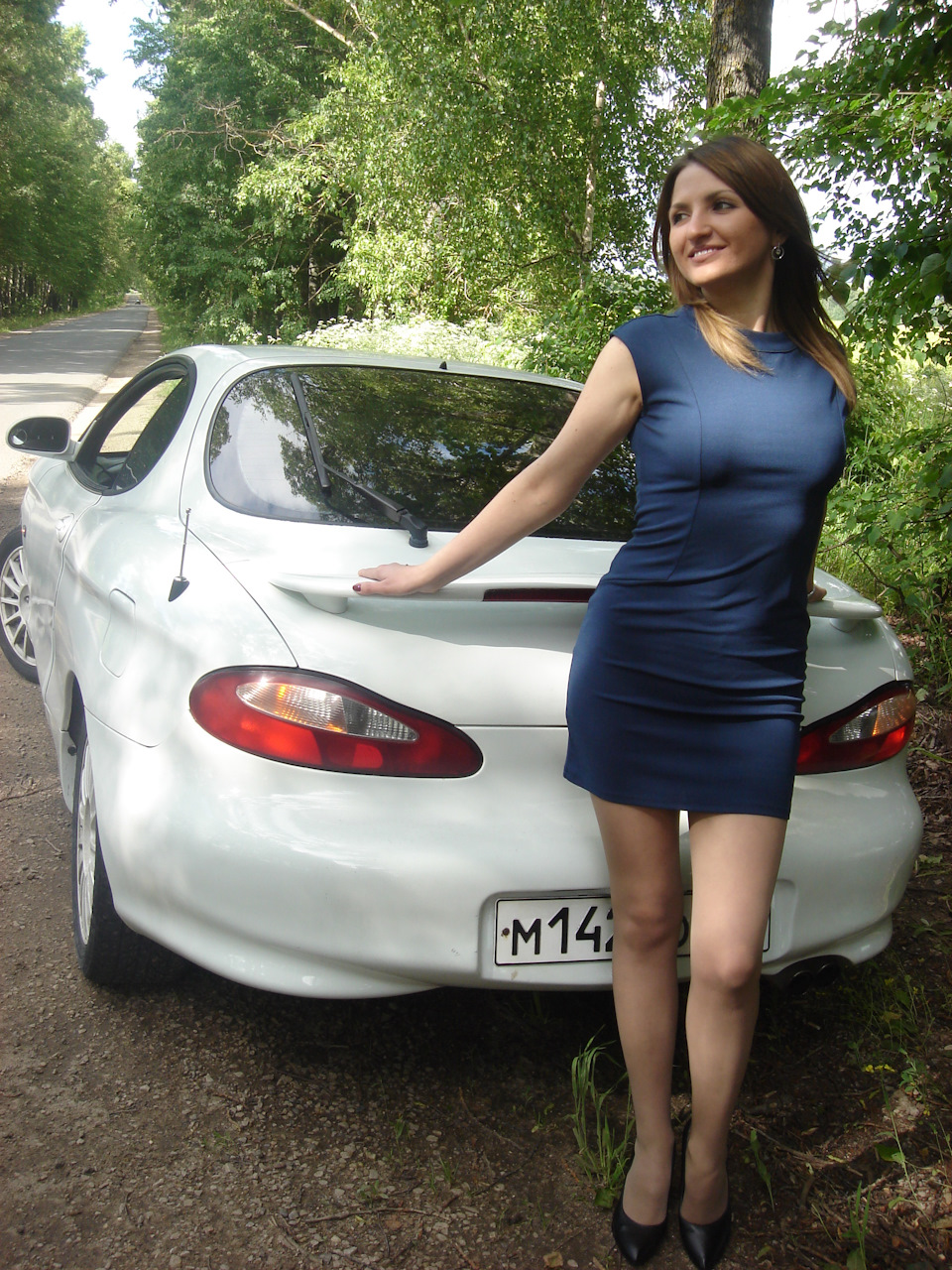 Прокатился на аллею и сделал пару фоток своих любимых)) — Hyundai Coupe (RD), 2 л, 1998 года ...