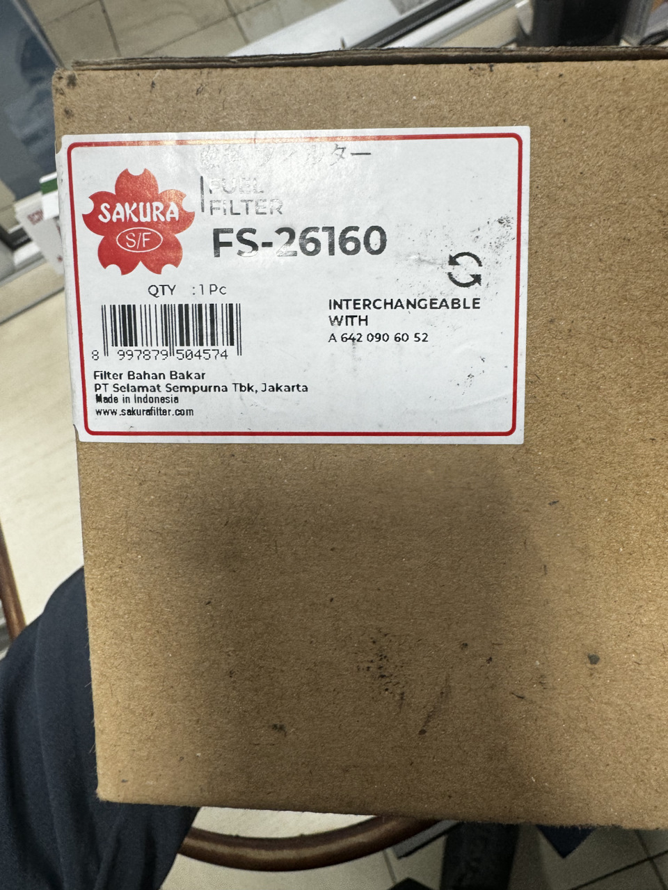 A6420906052 Фильтр топливный Mercedes | Запчасти на DRIVE2