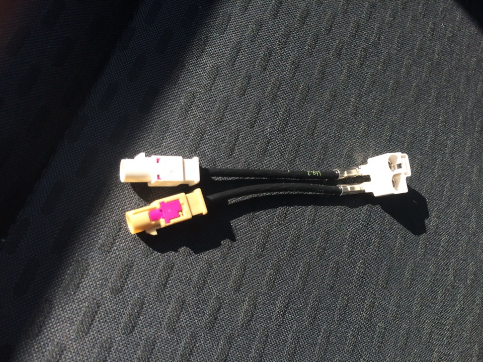 Установка второй штатной антенны 1 — Skoda Fabia Mk2, 1,6 л, 2011 года ...