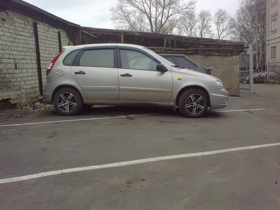 Зимние диски — Lada Калина Спорт (1G), 1,5 л, 2008 года | колёсные ...