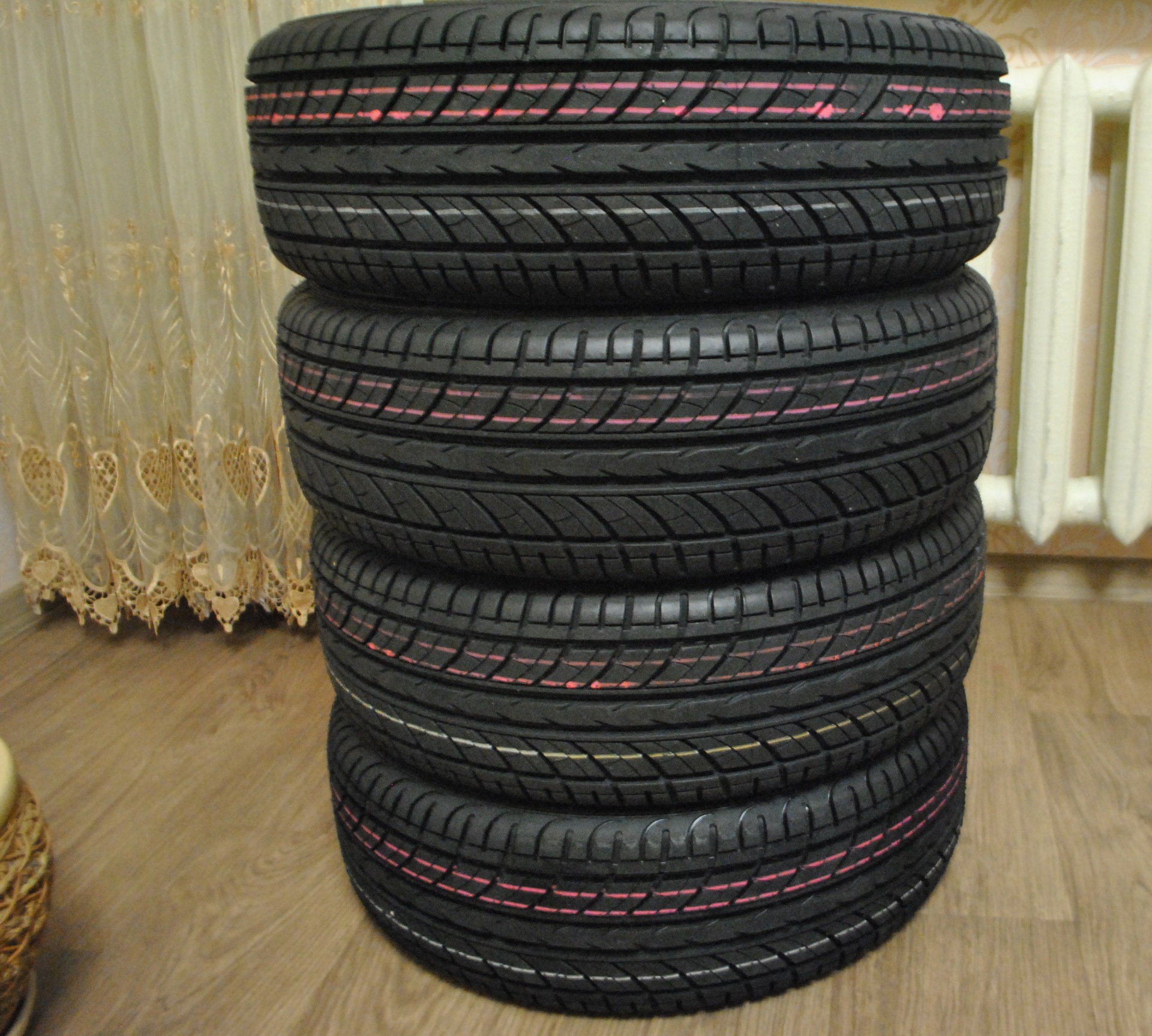 Прикупил новую резину, лето!))) Premiorri Solazo185/60 r14 82 H. MADE ...
