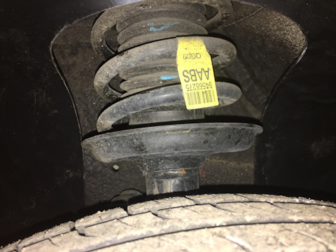 94568275 Пружина подвески GM | Запчасти на DRIVE2