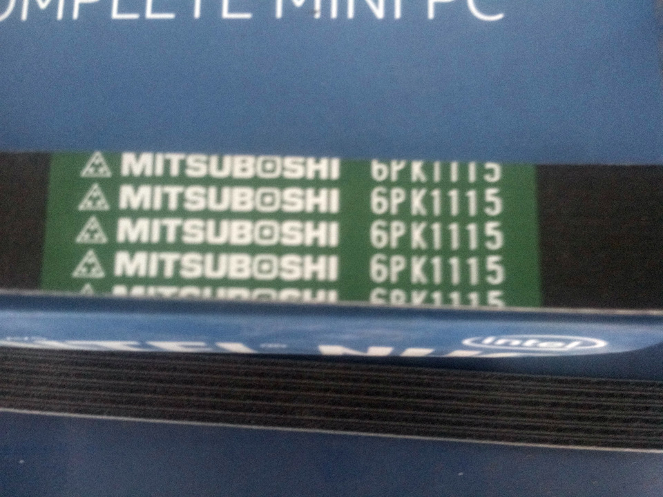 Ремень генератора MITSUBOSHI 6PK1115 — Lada Приора хэтчбек, 1,6 л, 2010 ...