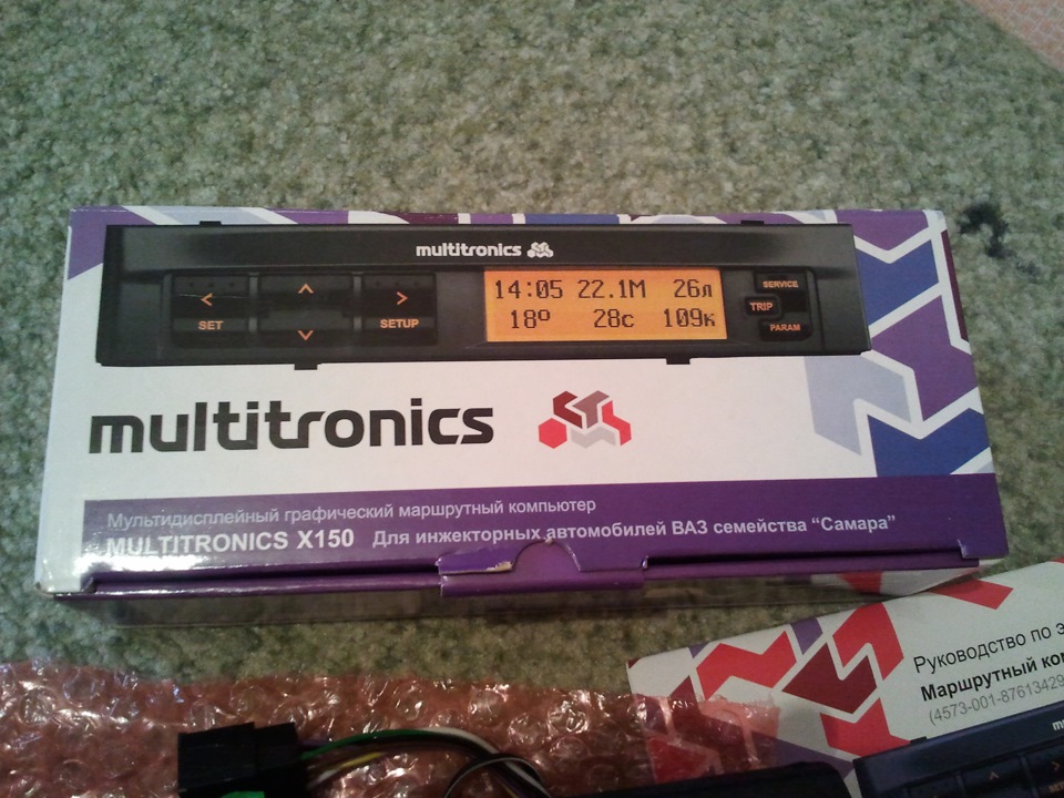 Multitronics X150 — Lada 2115, 1,6 л, 2008 года | электроника | DRIVE2