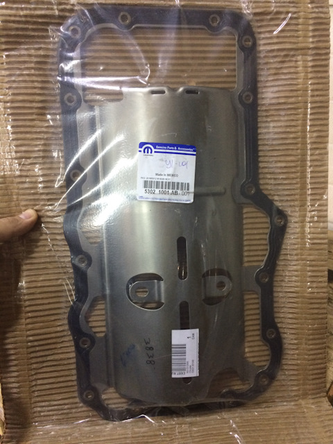 53021001AB Прокладка поддона двигателя Chrysler | Запчасти на DRIVE2