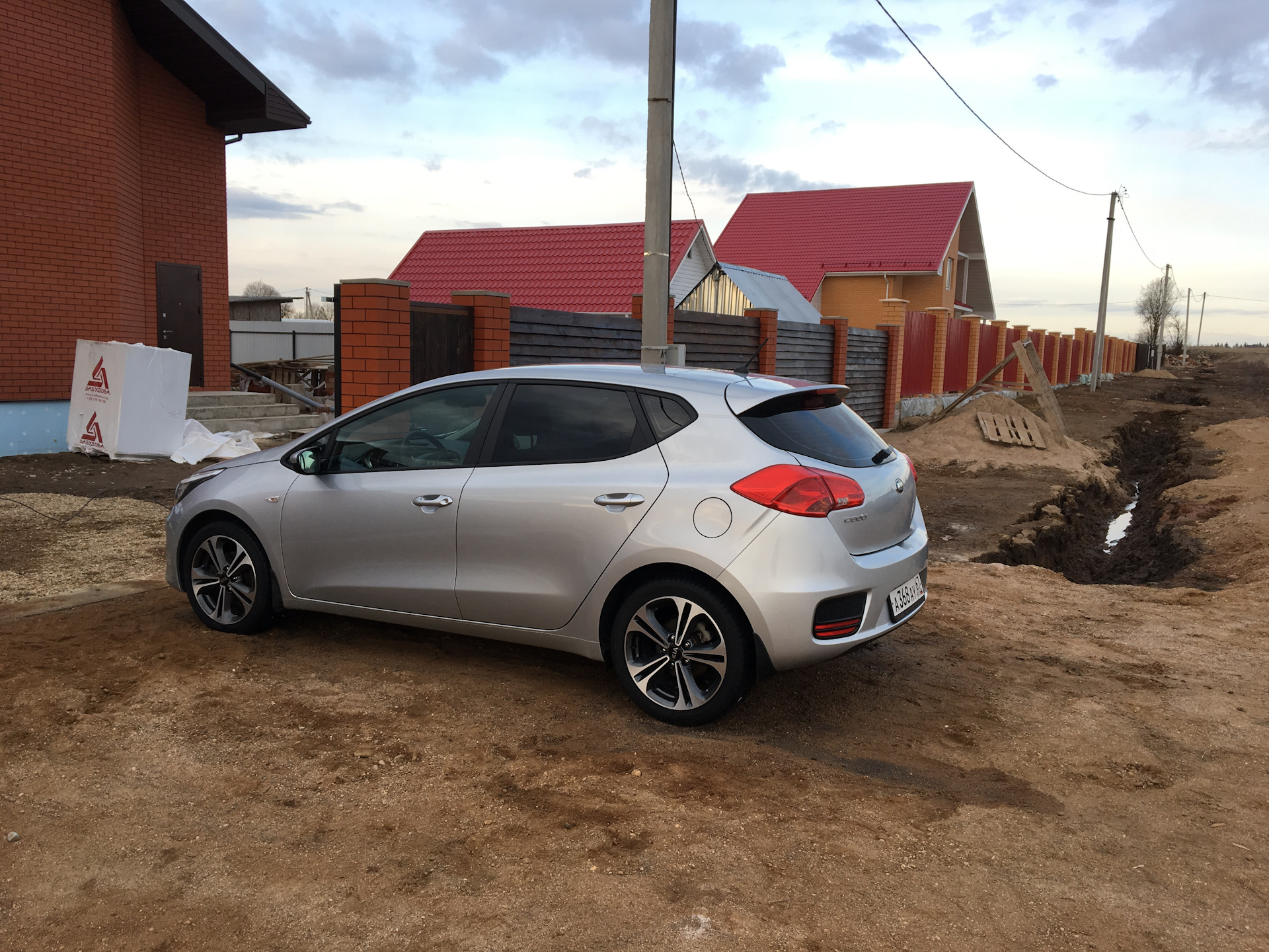 Переобулся в R17, неоднозначные впечатления — KIA Ceed (2G), 1,6 л ...