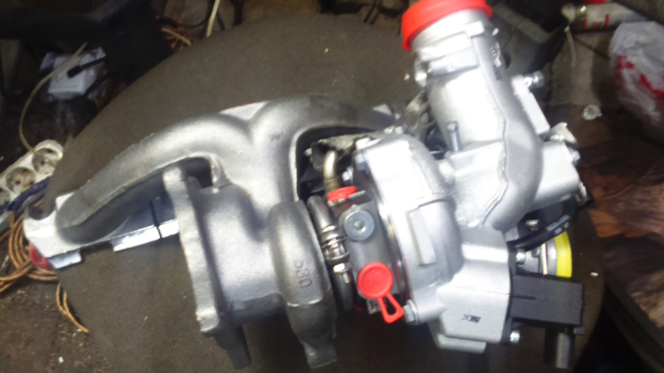 Замена турбины(ч2) — Volkswagen Passat B6, 2 л, 2006 года | своими ...