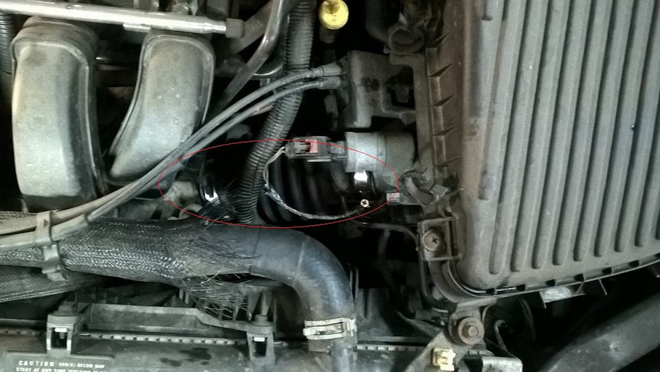 Минус Гофра впускного коллектора =( — Dodge Neon II, 2 л, 2002 года ...