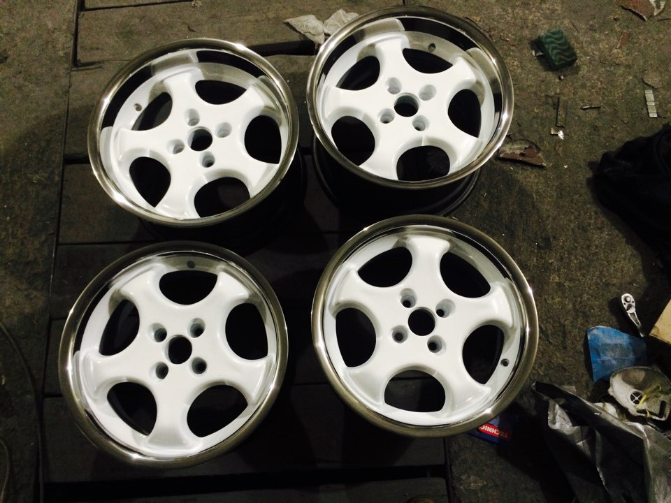 Диски Brock B2 R16 4х100 Передние: J7.5 ET35 Задние: J9 ET25 400 дол ...