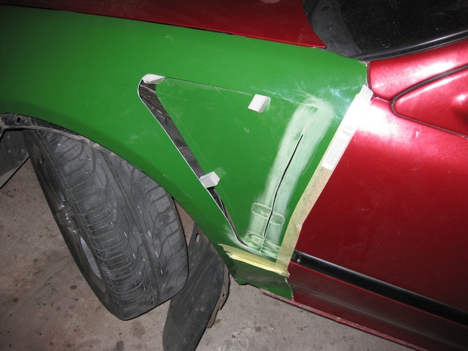 Пластиковые Крылья. — Honda Civic Hatchback (5G), 1,5 л, 1993 года ...