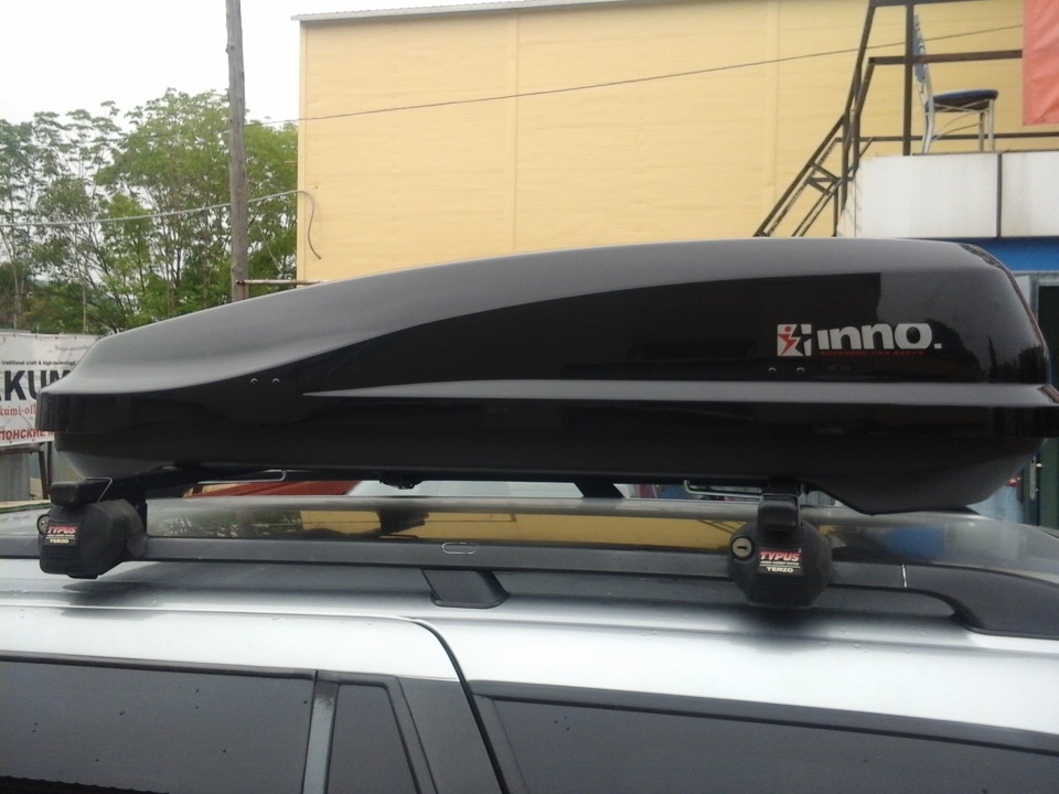 Бокс Inno (200 литров) — Nissan X-Trail II (t31), 2 л, 2013 года ...