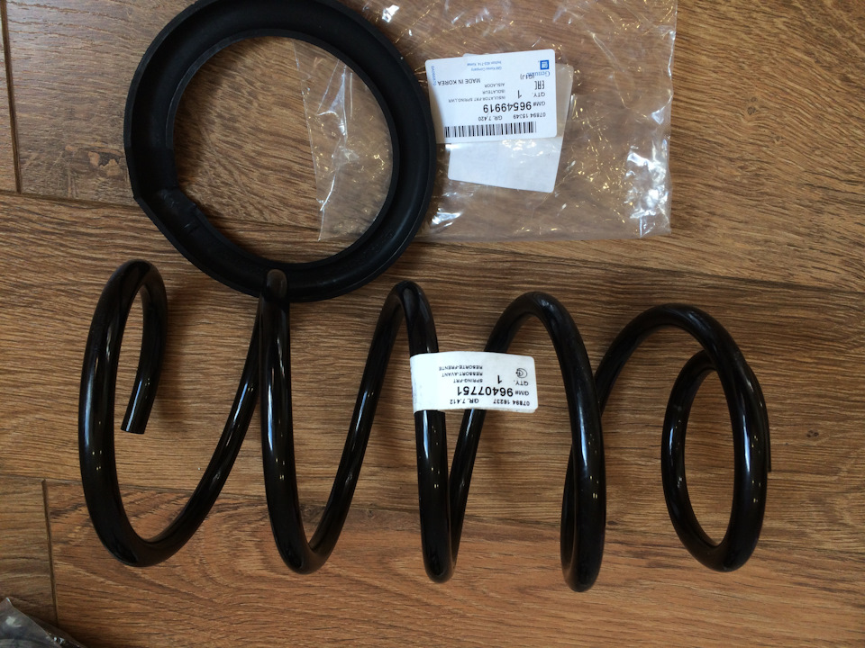 96407751 Пружина передняя GM | Запчасти на DRIVE2