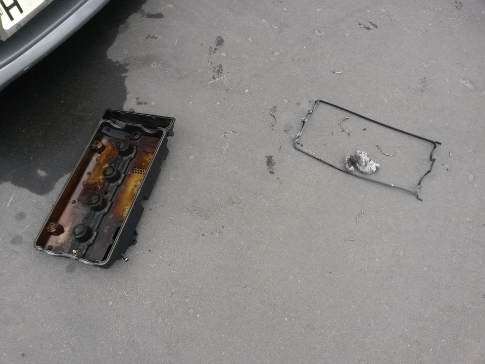 Замена прокладки клапанной крышки — Honda Accord Wagon (6G), 2,3 л ...