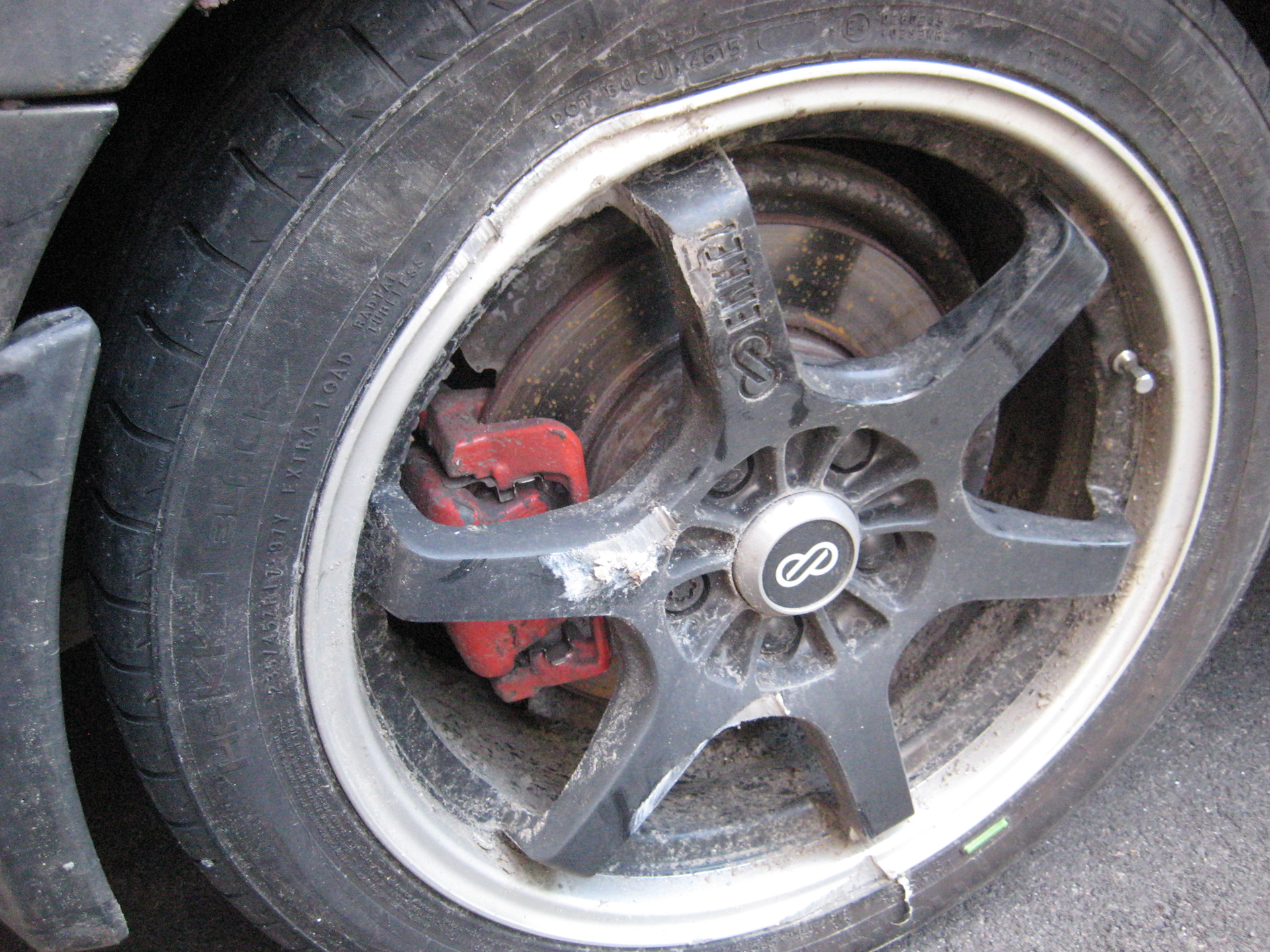 2 летних диска с резиной(Продано) — Audi A4 (B7), 2 л, 2006 года ...