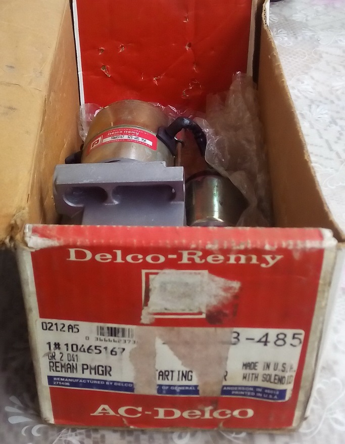 10465167 Стартер в сборе GM | Запчасти на DRIVE2