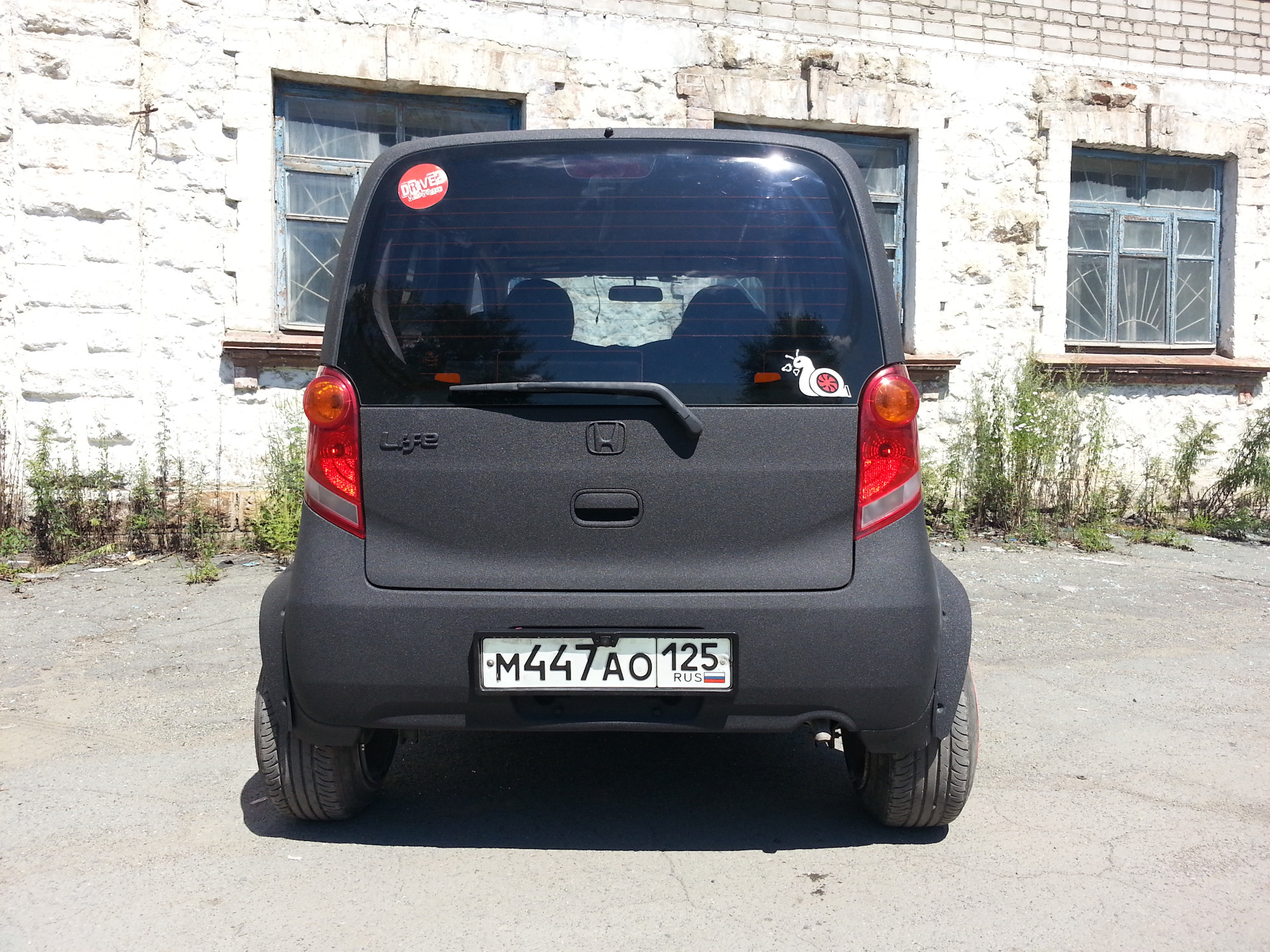 Забрал машину с покраса (Sand Man Service) — Honda Life (JB5/JB6/JB7/JB8), 0,7 л, 2009 года ...