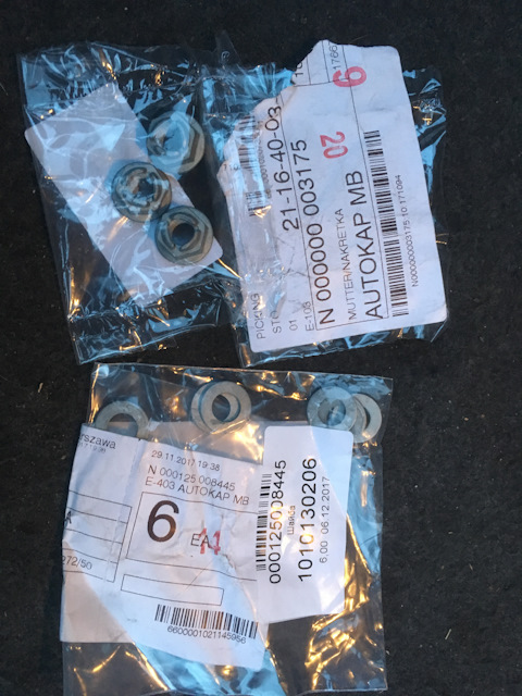 N000000003175 Гайка м8 Mercedes | Запчасти на DRIVE2