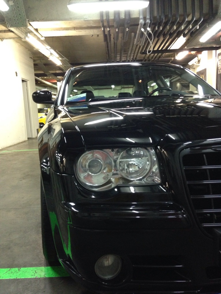 Полировка кузова+покрытие НАНО лаком — Chrysler 300C SRT8 (1G), 6,1 л, 2006 года | кузовной ...