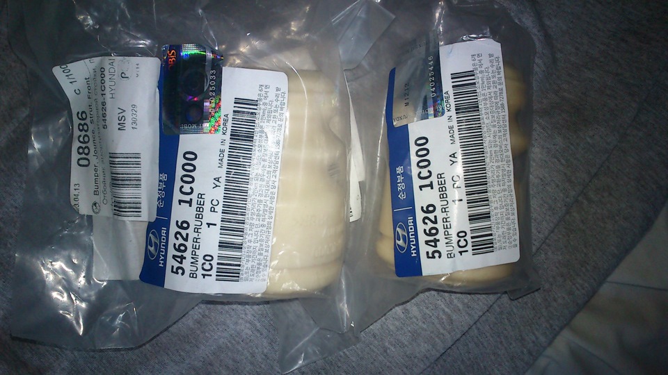 Замена стоек по кругу — Hyundai Getz, 1,4 л, 2006 года | визит на ...