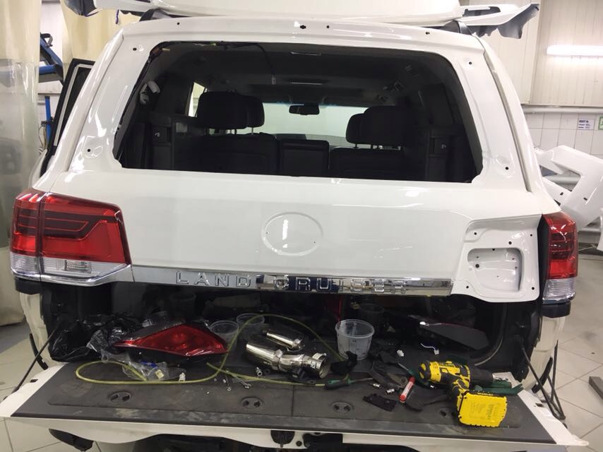 Переделка в рестайлинг 2017года. Часть 4 Электрика — Toyota Land ...