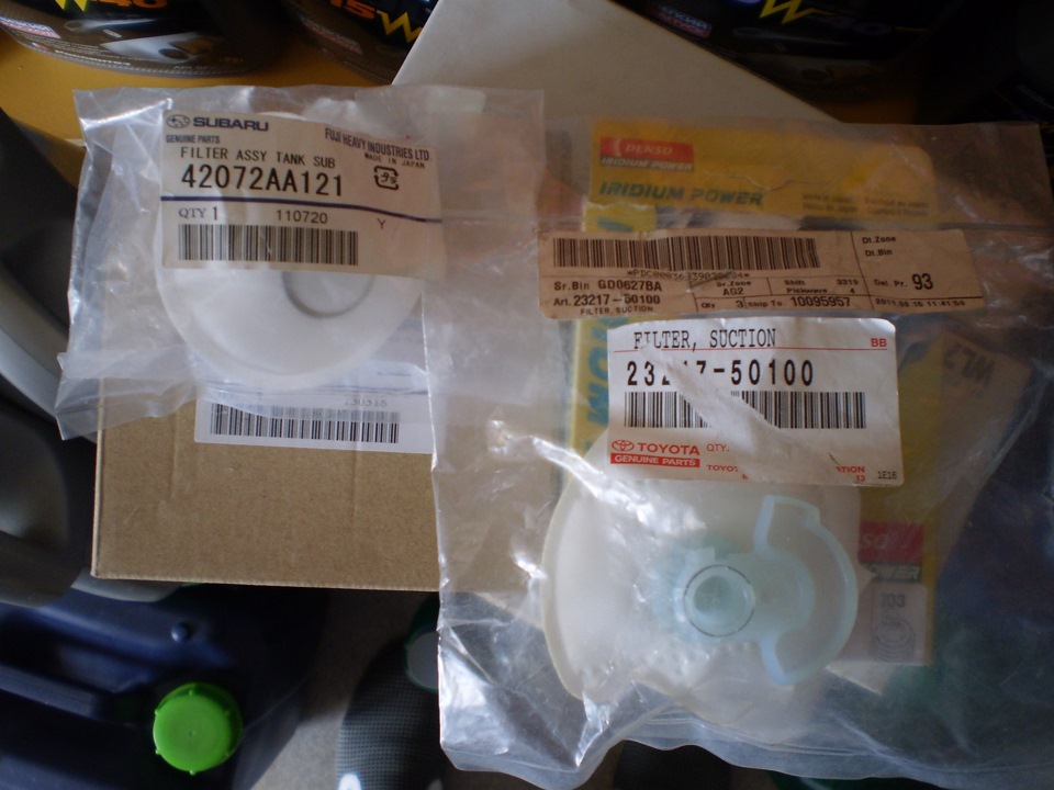 топливная система — Subaru Legacy (BL/BP), 2 л, 2006 года | расходники ...