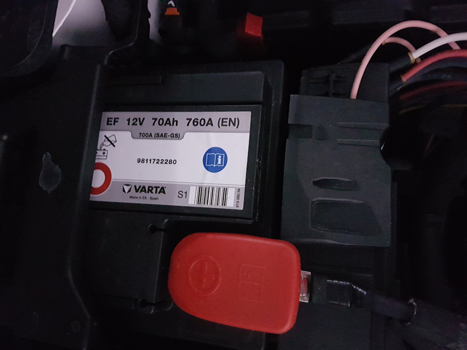 9811722280 Батарея аккумуляторная Peugeot Citroen | Запчасти на DRIVE2