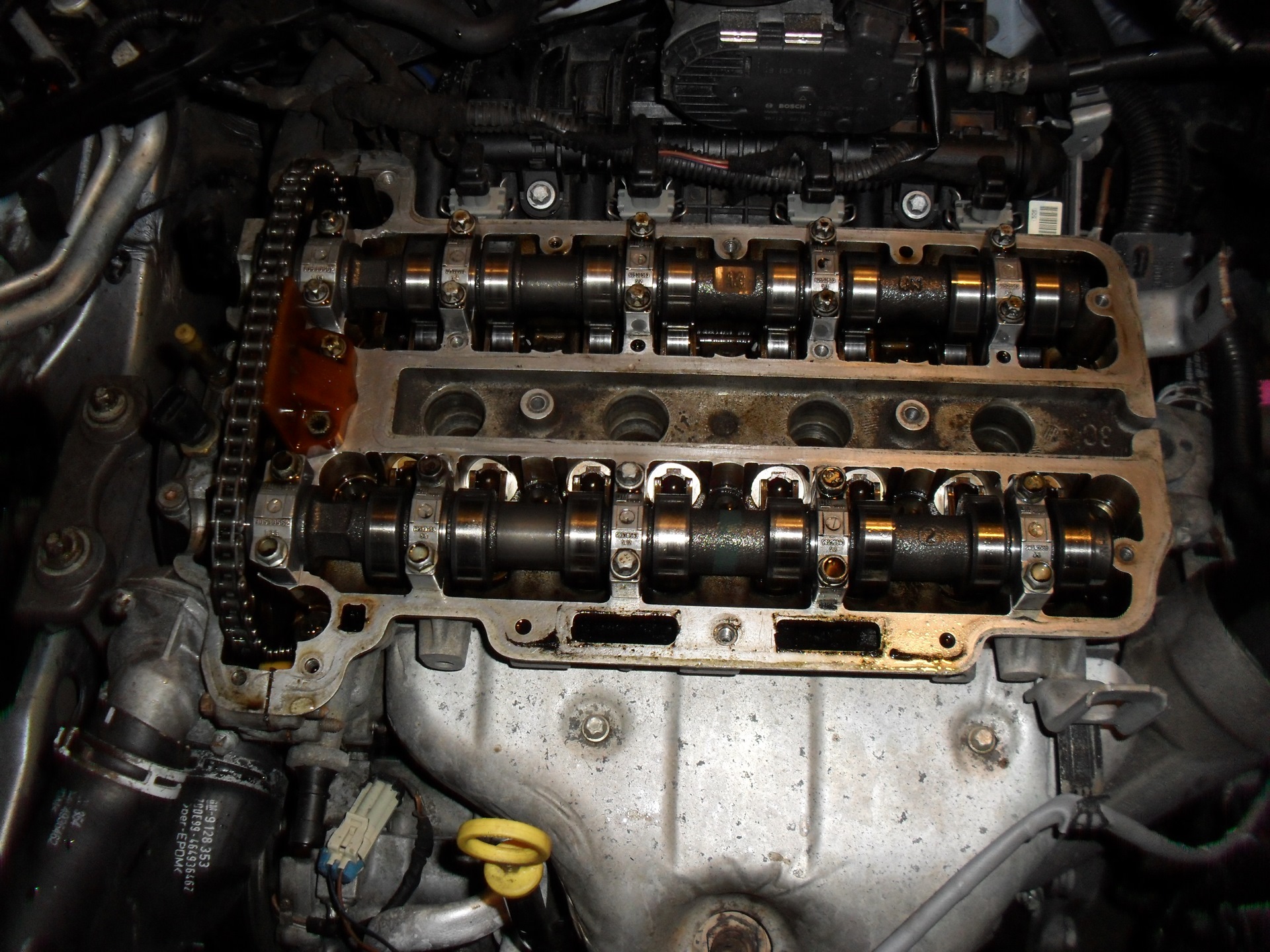 Замена ГРМ+гидрокомпенсаторы+поликлиновый ремень — Opel Corsa C, 1,2 л ...