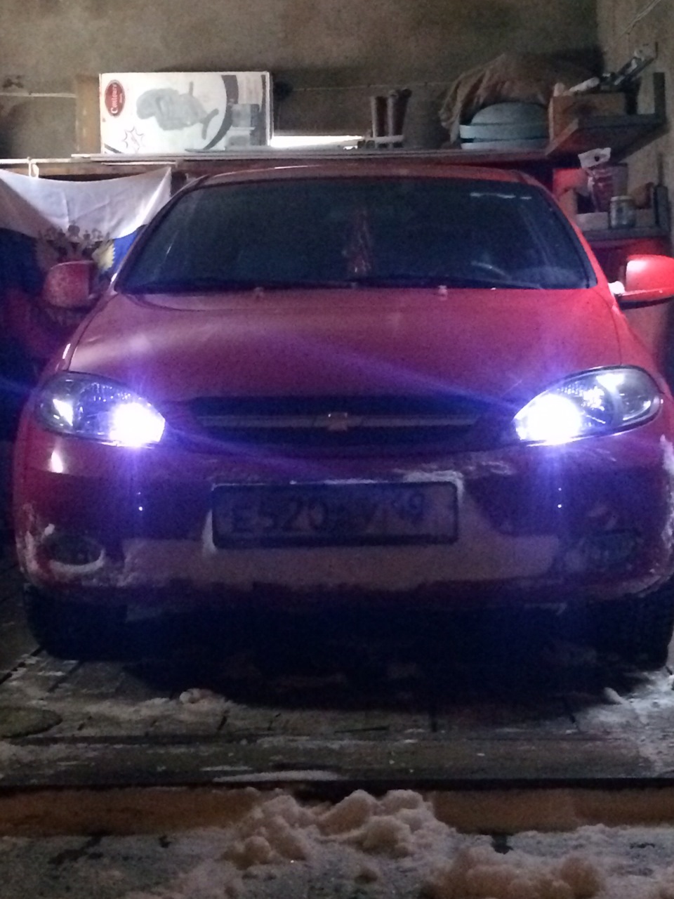 Замена ламп габаритов — Chevrolet Lacetti 5d 1 6 л 2010 года своими