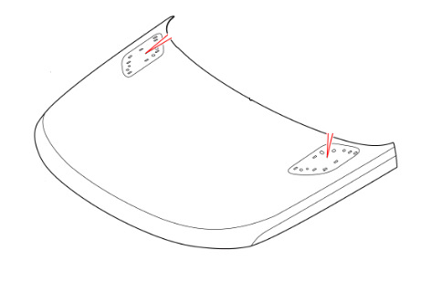 Капот | Range Rover Sport Старый номер: LR044230, LR077649 — United ...