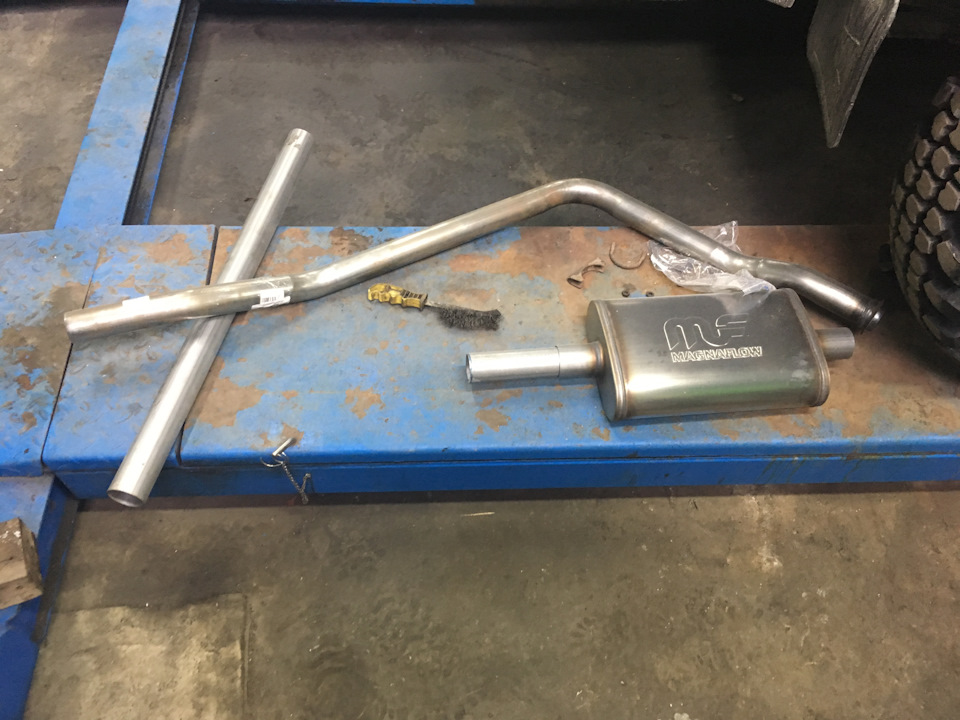 Выхлоп — УАЗ 31519, 2,9 л, 2006 года | тюнинг | DRIVE2