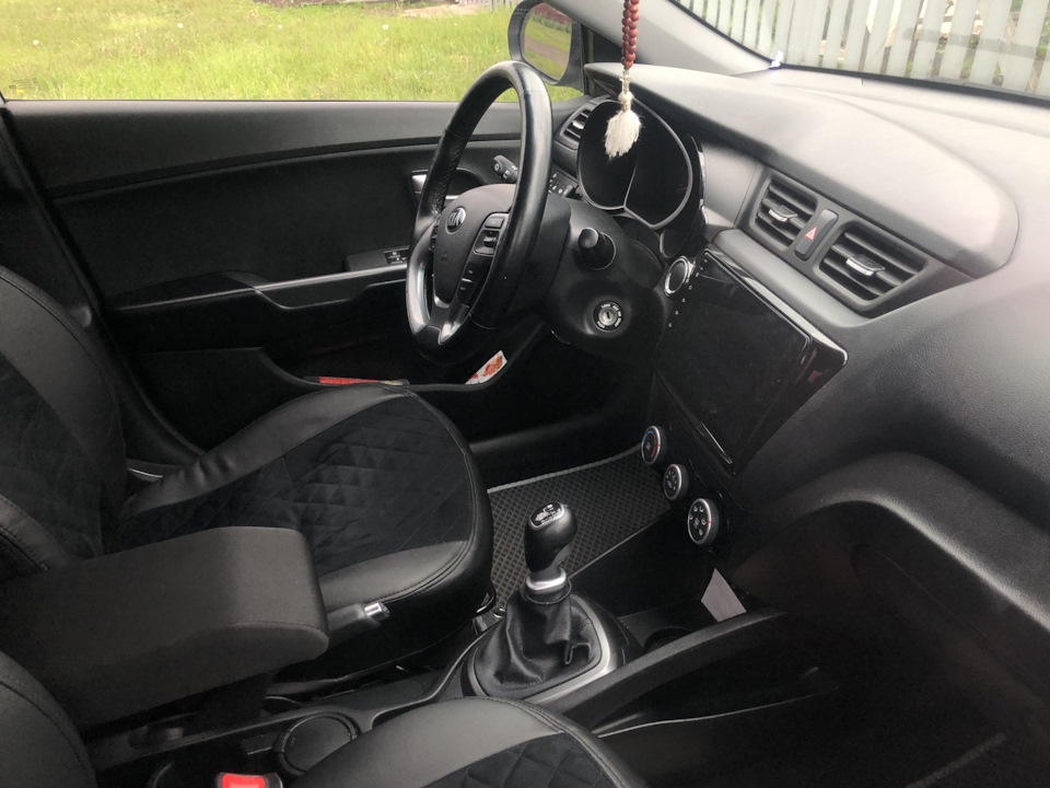 Сенсорный магнитофон 2/32 на Киа Рио 3 — KIA Rio (3G), 1,6 л, 2016 года ...