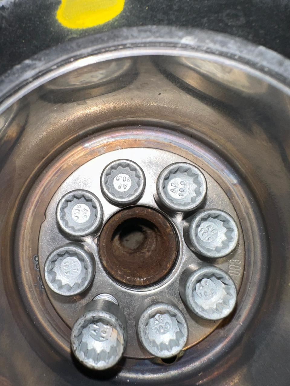 Обслуживание мотора часть 4. — Audi Q7 (1G), 3 л, 2014 года | плановое ...