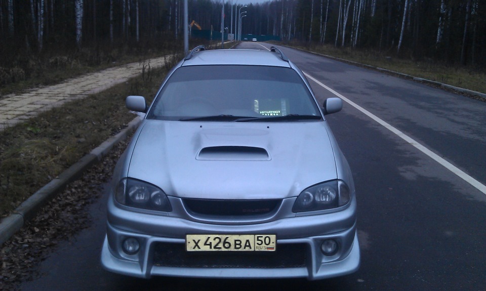 желетка на сидуху — Toyota Caldina 210 2 л 1999 года стайлинг Drive2
