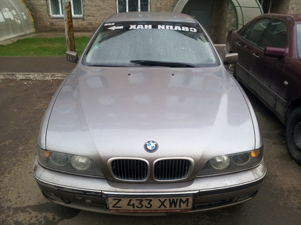 Снял наклейки — BMW 5 series (E39), 2 л, 1996 года | наблюдение | DRIVE2
