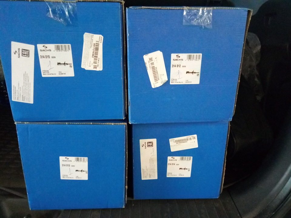 314014 Амортизатор (справа) для KIA SACHS | Запчасти на DRIVE2