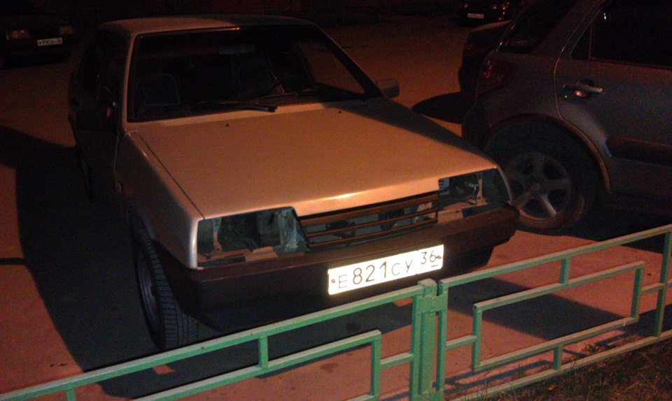 чудим над фарами — Lada 21099, 1,5 л, 2000 года | своими руками | DRIVE2