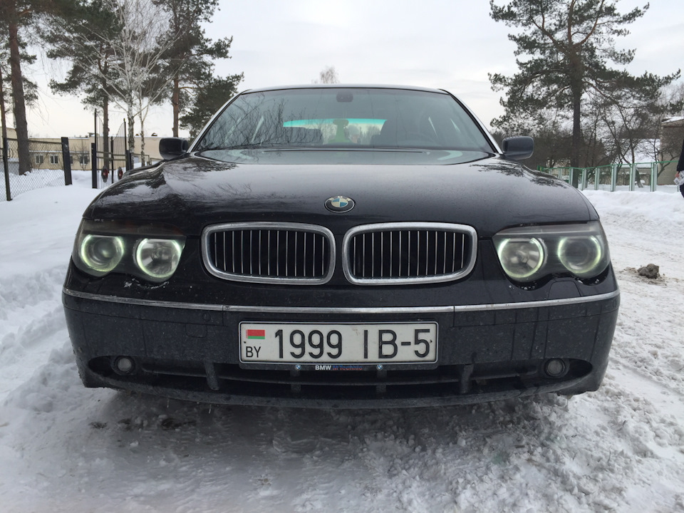 LED маркеры по 20Вт — BMW 7 series (E65/E66), 4,4 л, 2002 года | аксессуары | DRIVE2